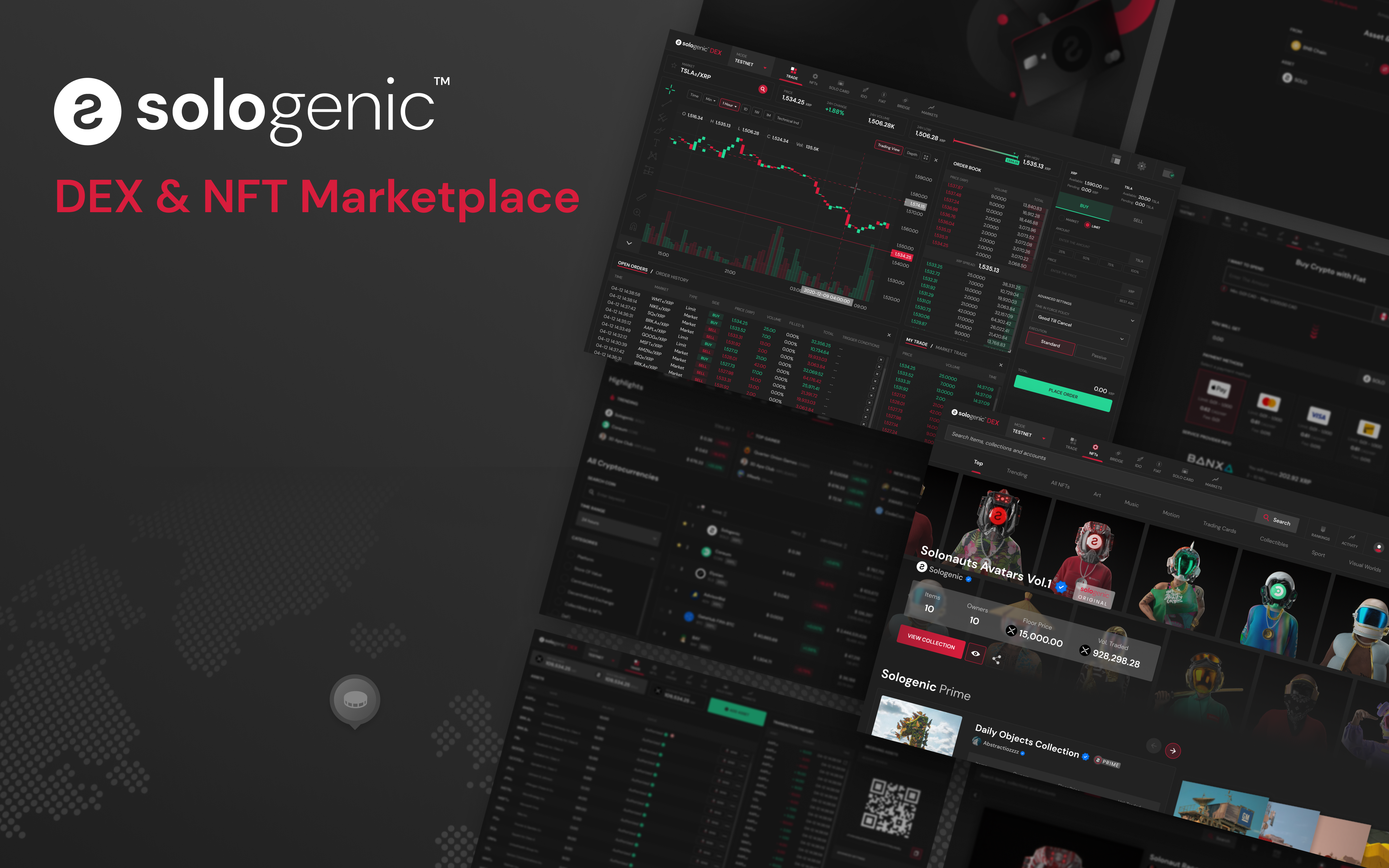 Sologenic DEX & NFT Marketplace | Crypto Asset Trading, DeFi